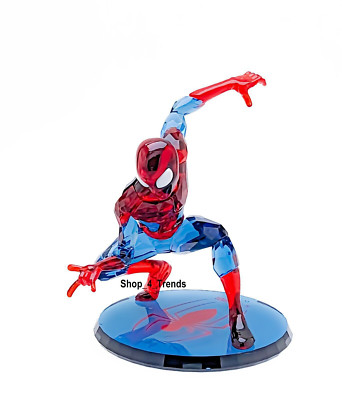 New in Gift Box SWAROVSKI 5646410 Crystal Figurine Disney Marvel Spider ...