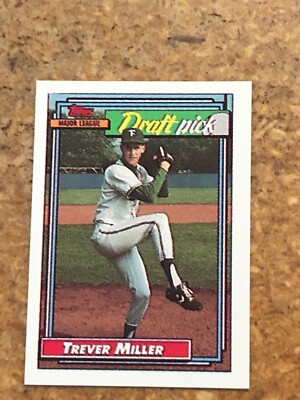 1992 Topps Micro Baseball # 684 Draft Pick Trever Miller RC | eBay