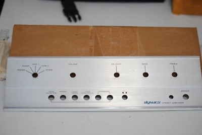 Dynaco SCA 50 Integrated Amplifier Original Nu Silver Face Plate- Very ...