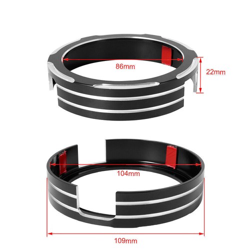 Speedometer Instrument Ring Cover For Honda Rebel 500 Rebel 300 CMX300 ...