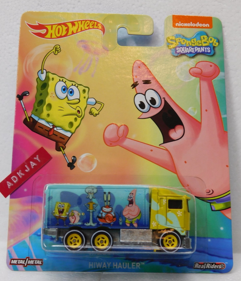 Hot Wheels Pop Culture 2014 SpongeBob SquarePants Nickelodeon complete ...