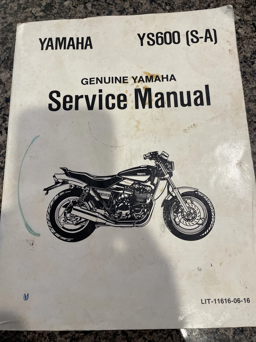 Yamaha Motorcycle Service Manuals