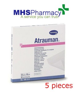 Aquacel/mepitel Dressing Alternative Paul Hartmann ATRAUMAN 7.5cm x ...