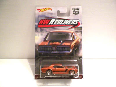 Hot Wheels Car Culture HW Redliners 68 Mercury Cougar | eBay