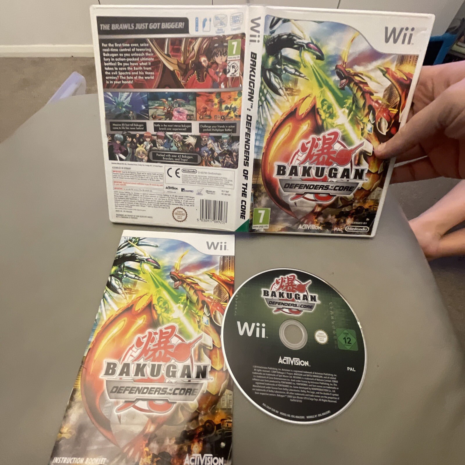 Bakugan+Battle+Brawlers%3A+Defenders+of+the+Core+%28Nintendo+Wii%2C ...