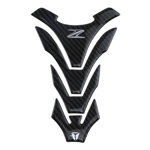 3D Real Carbon Tank Pad Emblem Stickers Decals for Kawasaki Z800 Z1000 ...