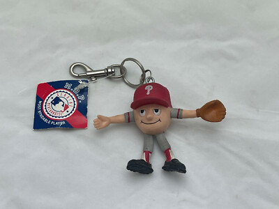 PHILADELPHIA PHILLIES Most Bendable Player Keychain MLB MASCOT MINI ...