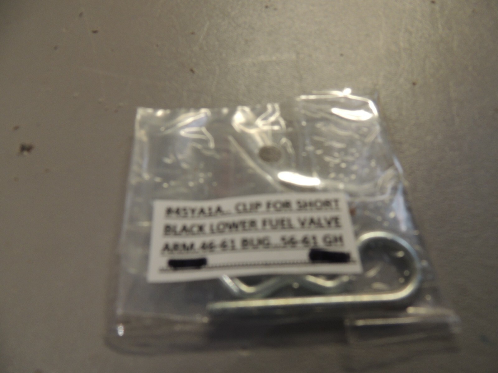 VW Bug Beetle CLIP FOR Fuel Tap Reserve Lever 49-61 bug-ghias new | eBay