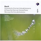 Max Bruch : WORKS FOR CLARINET AND VIOLA CD (2001) Expertly Refurbished ...