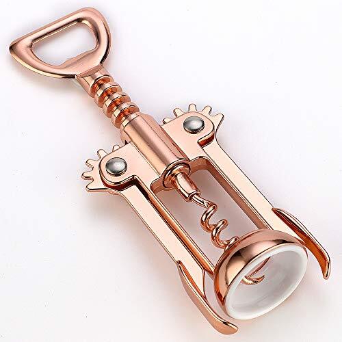 Simple Wing Corkscrew Gold Wine Opener And Beer Opener Multifunctional ...