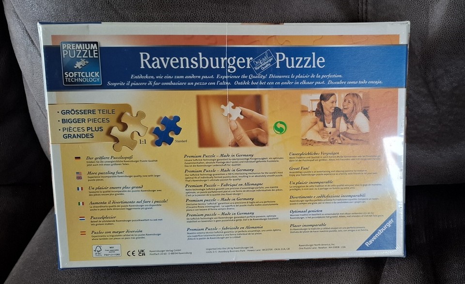 RAVENSBURGER 500 BIG PIECE JIGSAW PUZZLE - PEACEFUL MILL N0. 13728 | eBay