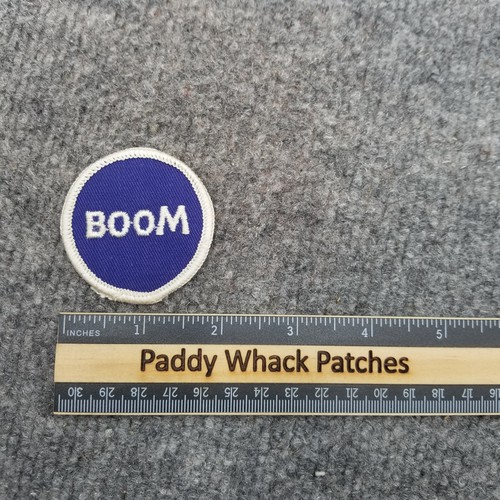 Vintage Boom Patch 70s 80s | eBay