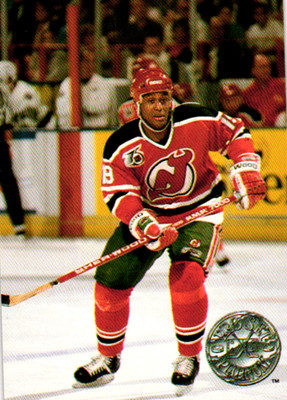 Claude Vilgrain New Jersey Devils 1992 Pro Set Platinum Performer NHL ...