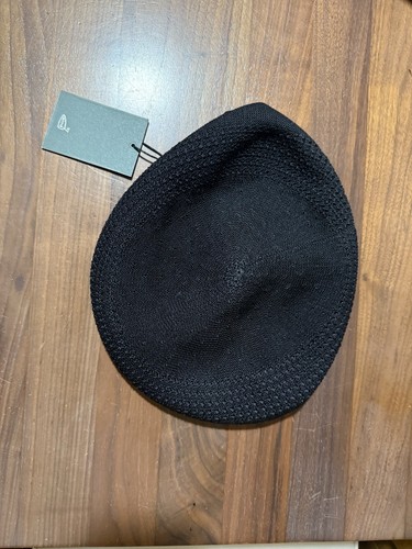 Aime Leon Dore ALD Golf Flat Cap Jet Black Lightweight Poly Ventilated ...