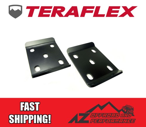 TeraFlex Front Rear Leaf Spring Mounting Plates Pair For 87-95 Jeep ...