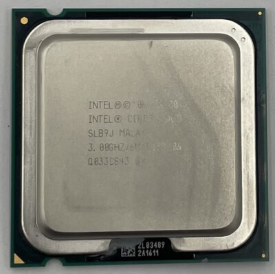 Intel Core 2 Duo E8400 Desktop CPU Processor- SLB9J | eBay