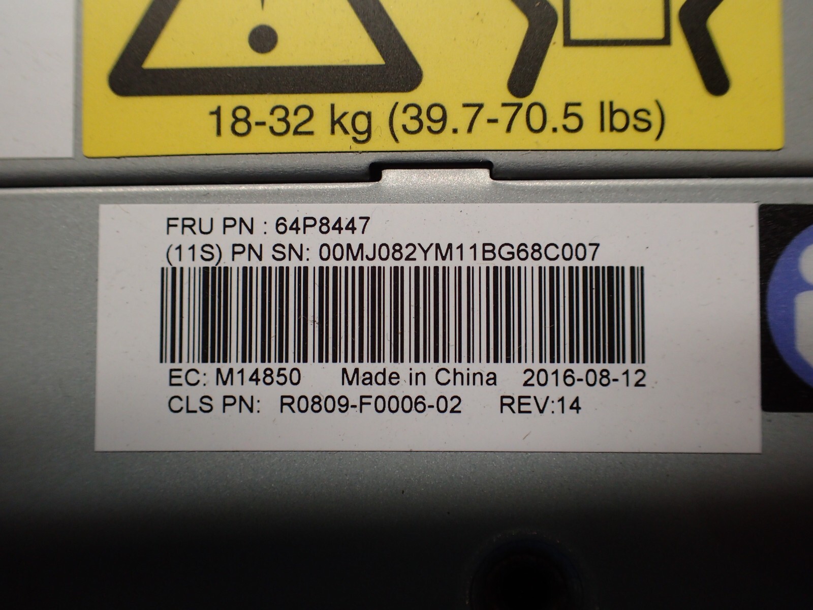 IBM v7000 Gen 2 Expansion HDD Midplane 64P8447 for sale online | eBay