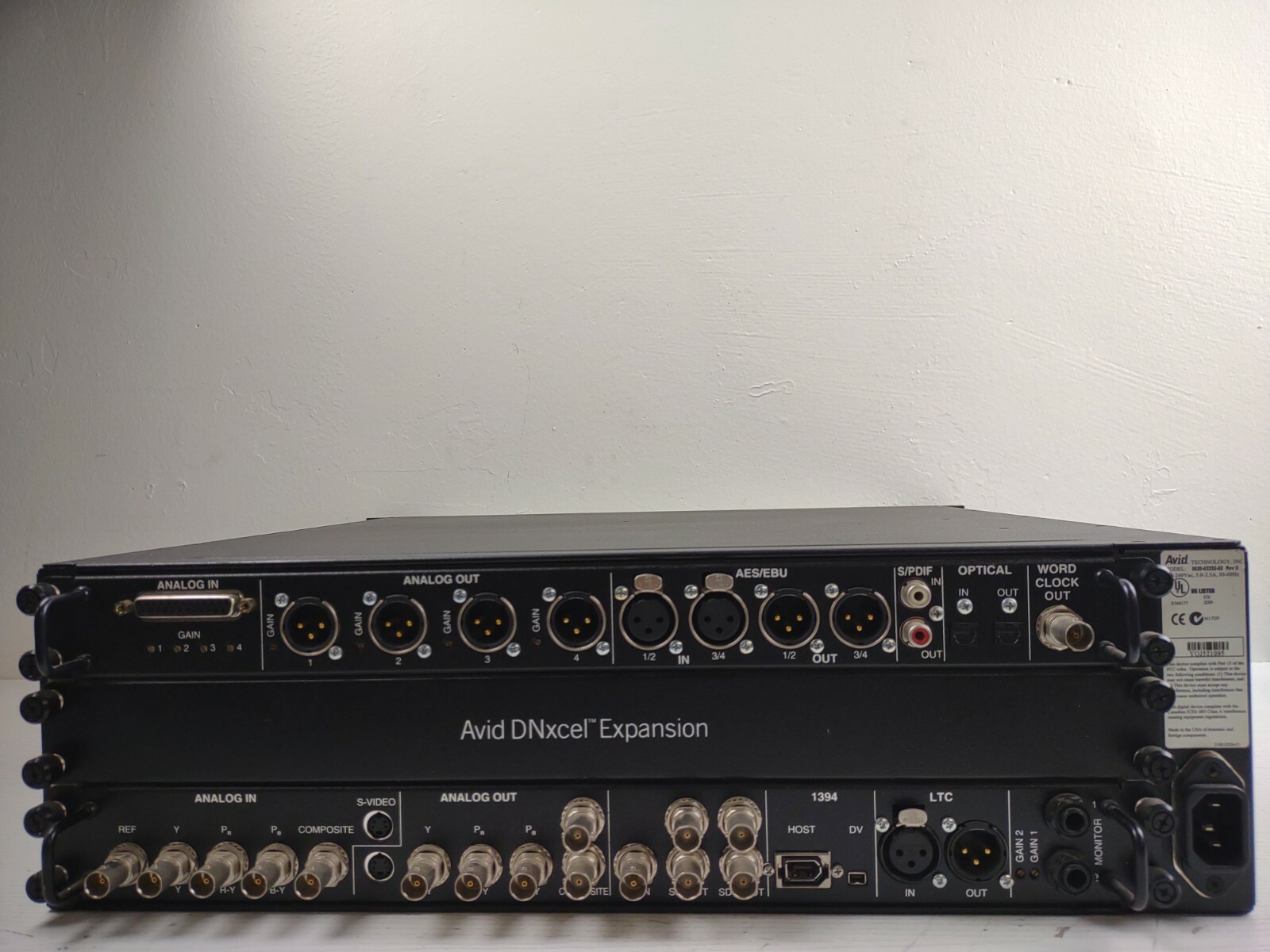 Avid 0020-03332-02 Rev D Expansion Adrenaline Media Composer Breakout ...