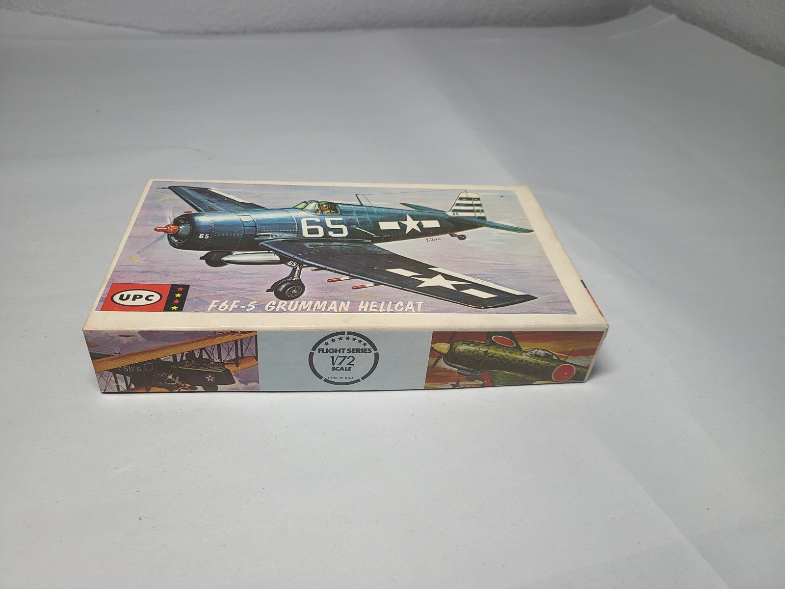 VTG UPC F6F-5 GRUMMAN HELLCAT Model Airplane Kit 1/72 Scale 8010-49 | eBay