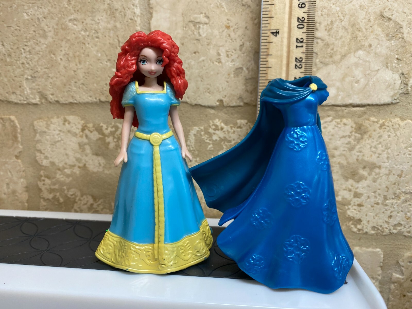 Mattel Disney Princess Merida brave Polly Pocket doll ,Magiclip dress ...