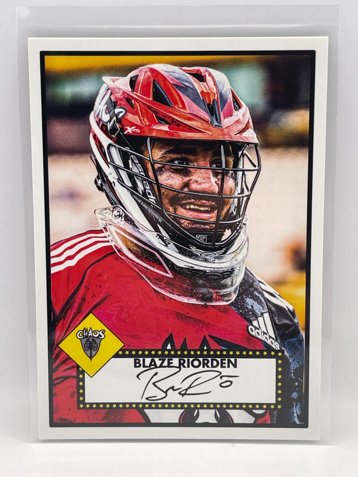 2022 Topps PLL Premier Lacrosse Blaze Riorden 1952 Retro Insert #T52-16 ...