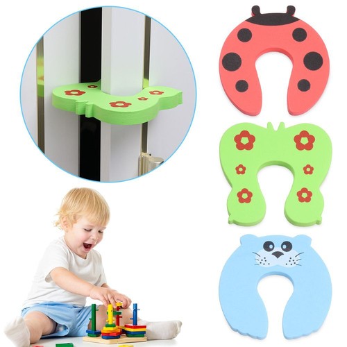 C Shape Door Clip Foam Door Stopper Children Protection EVA Baby Safety ...