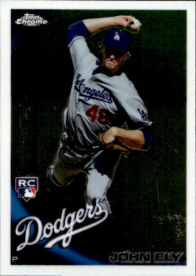 2010 Topps Chrome John Ely 179 RC Los Angeles Dodgers | eBay