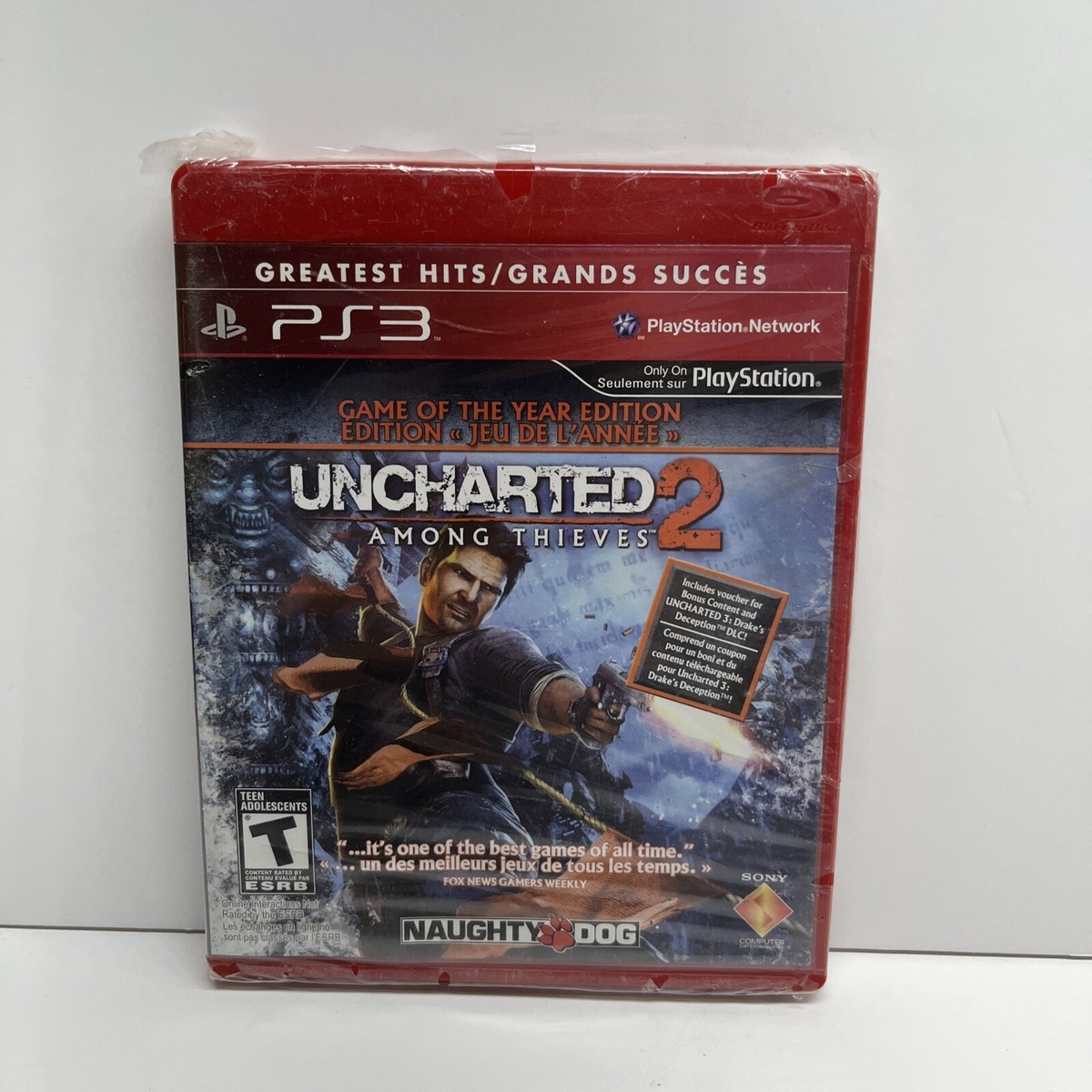 Uncharted 3 Game Of The Year Edition Greatest Hits Uncharted 3: