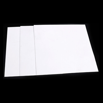 0.4mm~4mm Thick White Plastic PVC Sheet Hard Plastic Plate Multi size ...