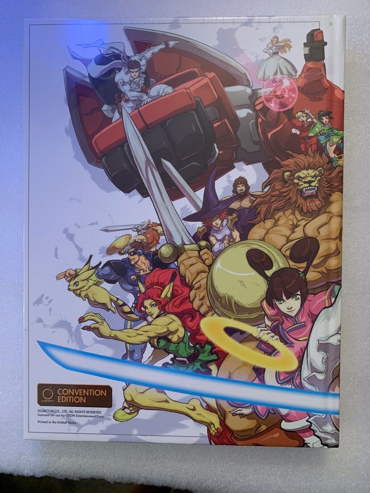 Capcom Fighting Tribute Hardcover Book SDCC- Exclusive - NEW | eBay