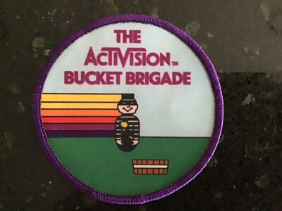 Atari Activision Bucket Brigade Patch | eBay