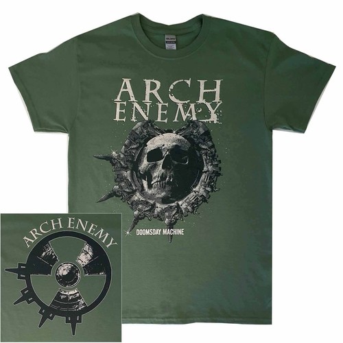 Arch Enemy Doomsday Machine Green Vintage Shirt S-XXL Official Band T ...