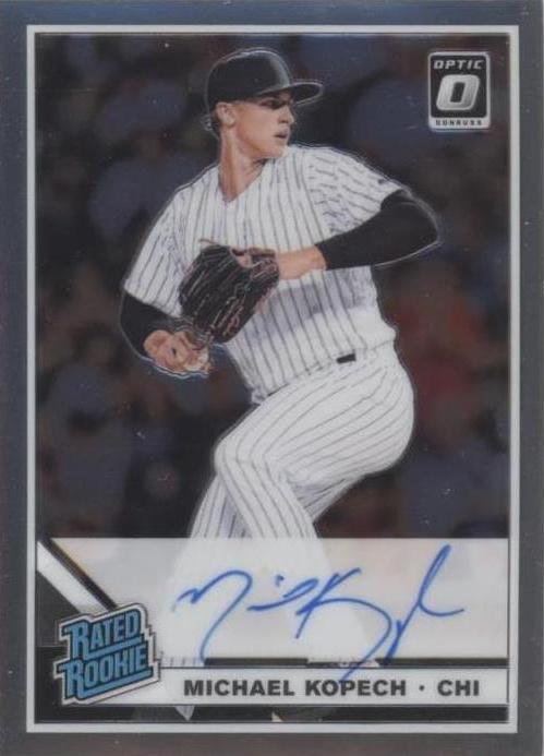 2019 Panini Donruss Optic - Rated Rookie Signatures Michael Kopech #RRS ...