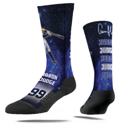 Strideline Men's Aaron Judge New York Yankees Premium Crew Socks M/L | eBay