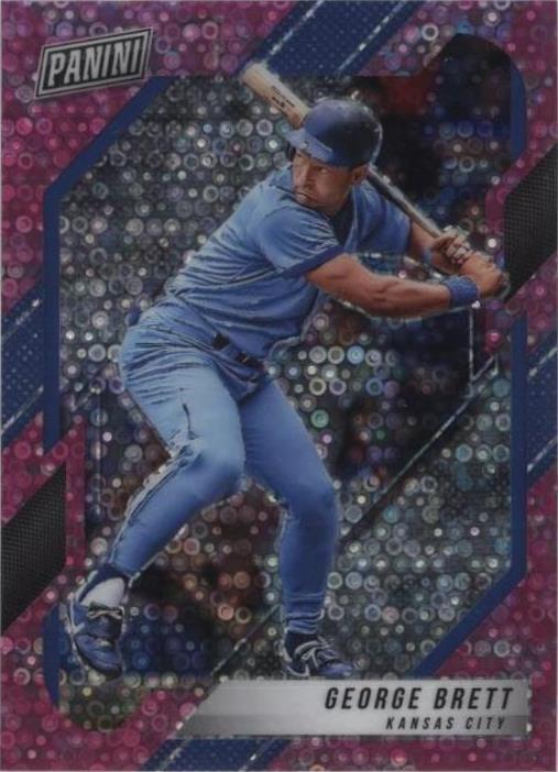 2021 Panini National Convention VIP Gold Pack - George Brett #50 Pink ...