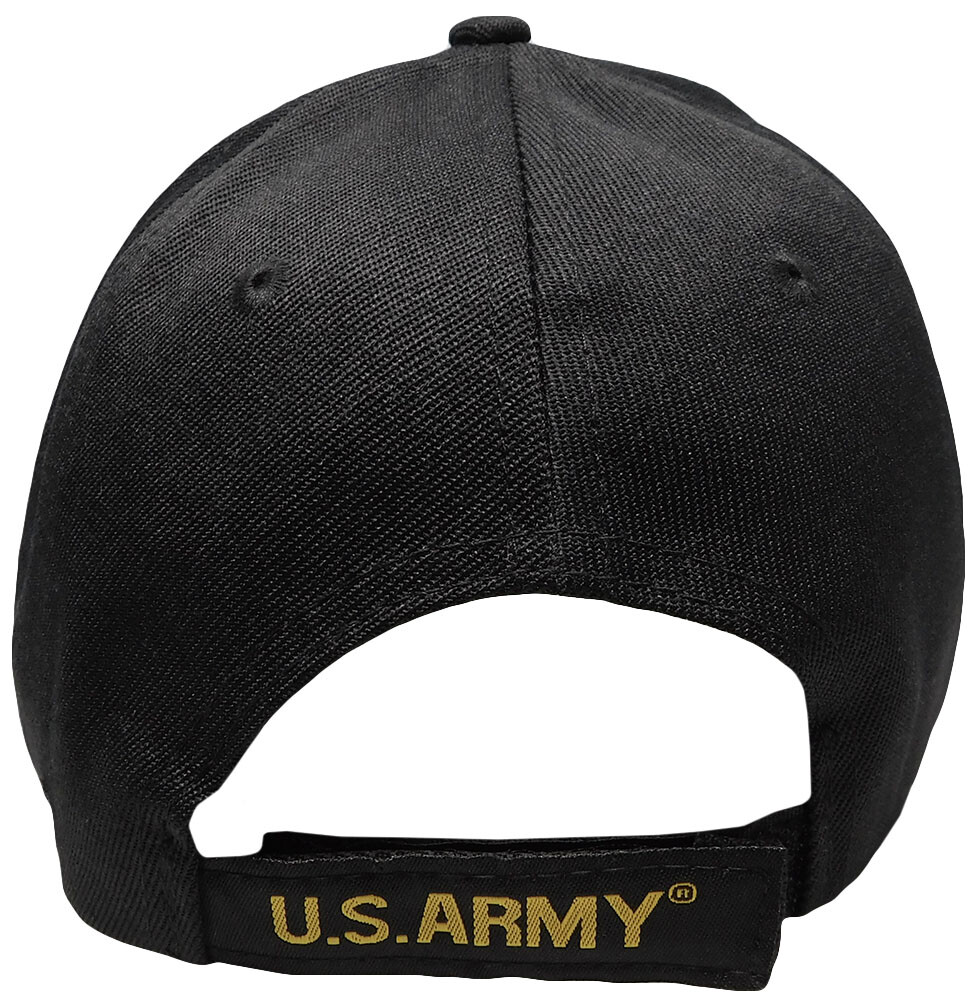 ACU Official Licensed US Army VETERAN BLACK cap American Flag hat ...