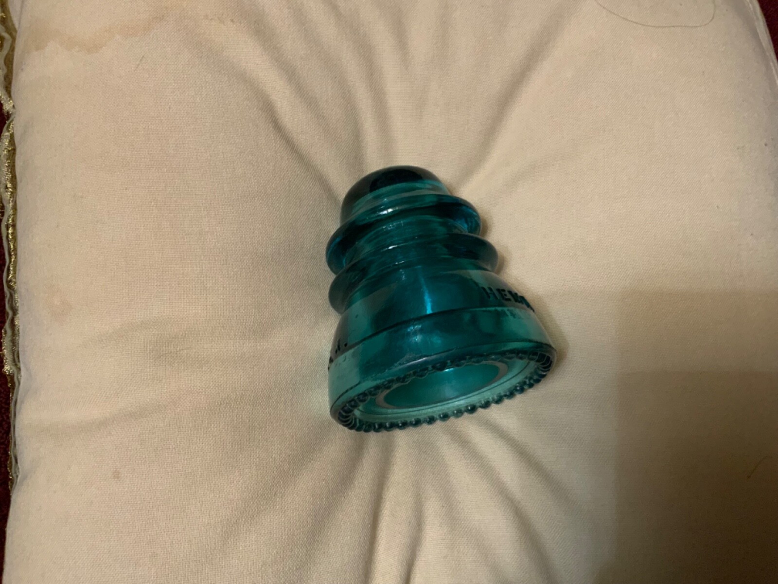 Rare VINTAGE GLASS INSULATOR 42 Hemingray NICE | eBay