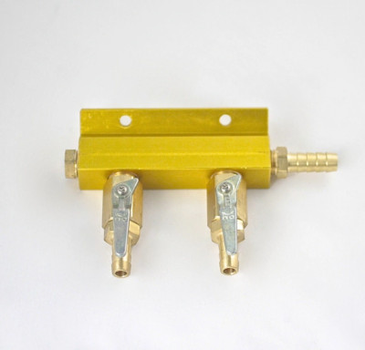 Taprite 1742 Air Distributor 2-Way Beer Air Line Distributor For Draft ...