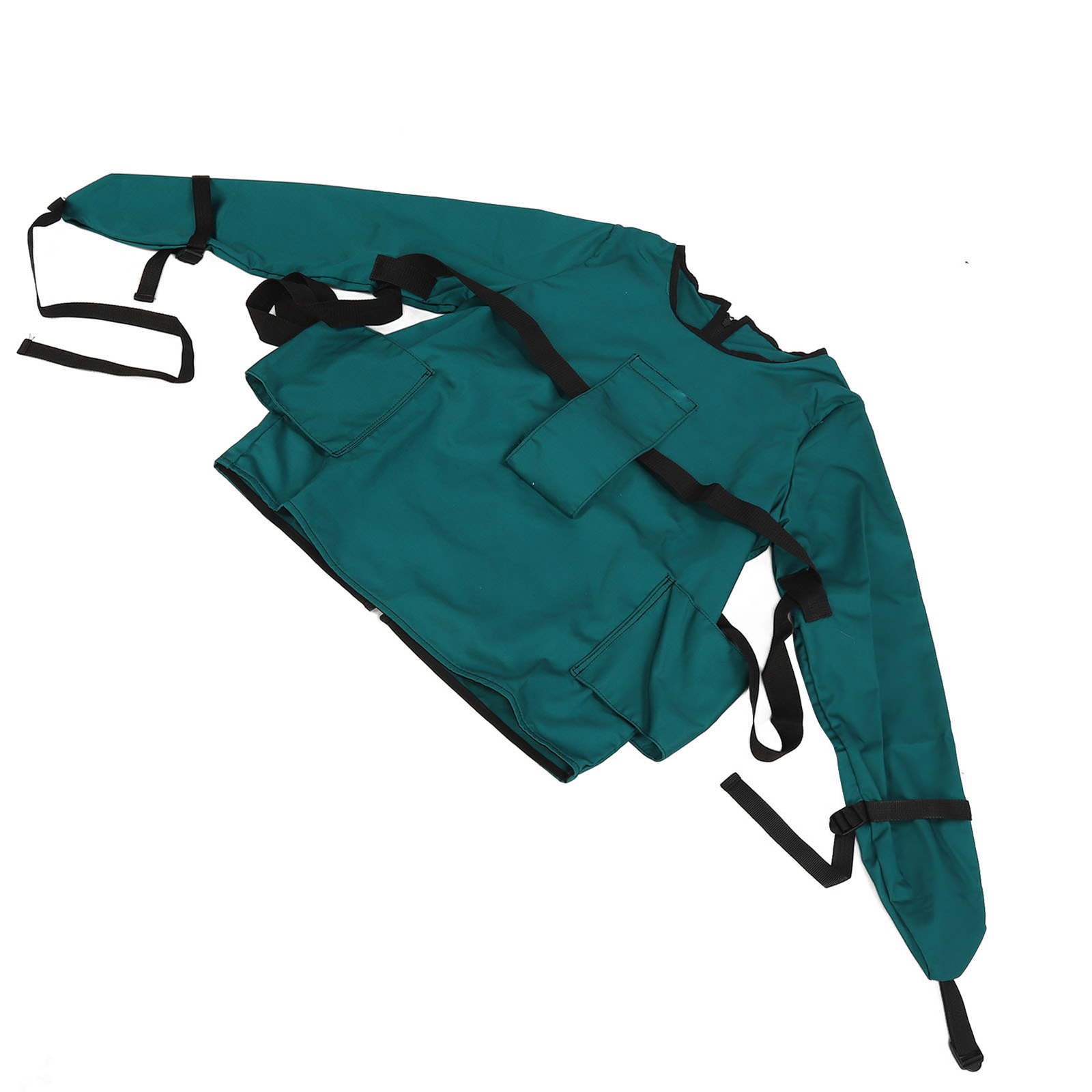 Patient Restraint Suit Prevent Tilting Front Back Secured Cotton Bed ...