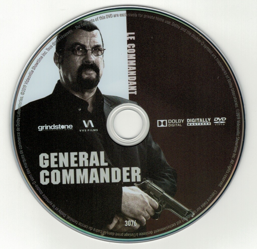 General Commander (DVD disc) 2018 Steven Seagal | eBay