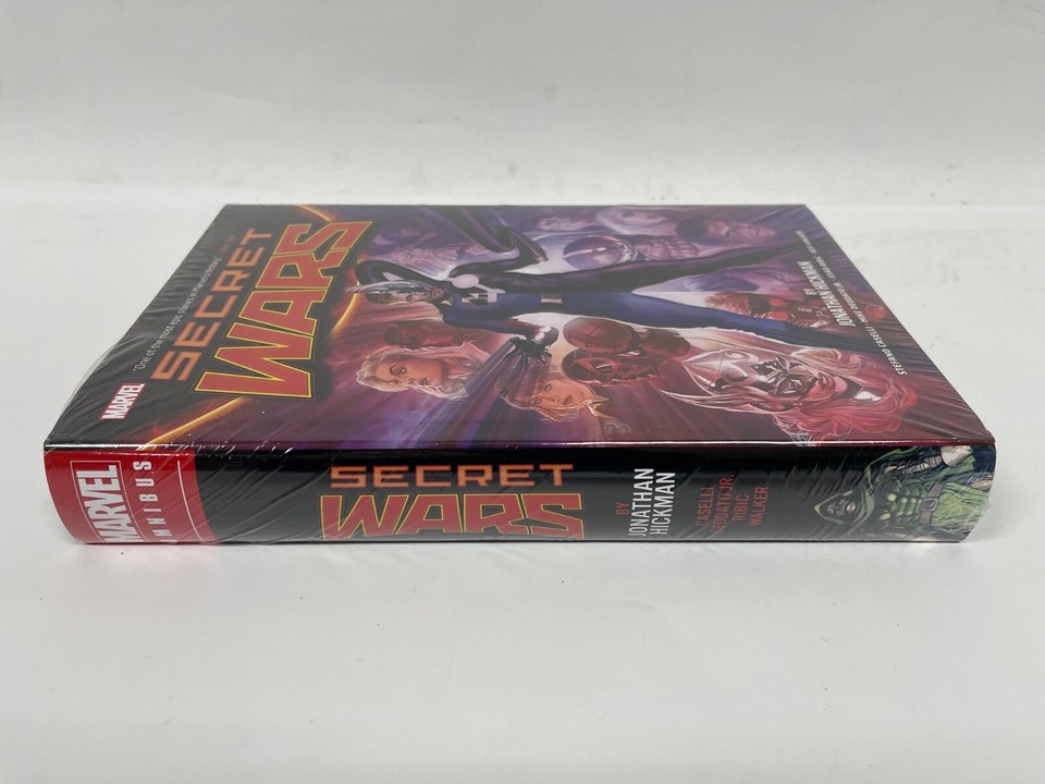 Secret Wars by Jonathan Hickman Omnibus REED RICHARDS COVER Marvel ...