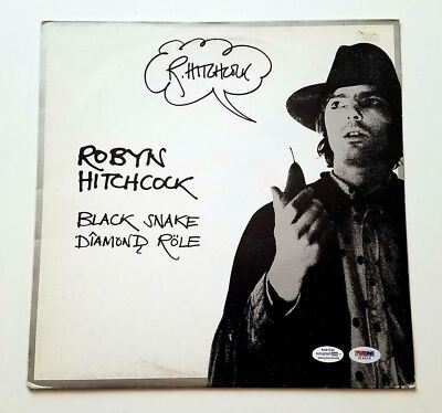 Robyn Hitchcock Autographed Signed Album LP ACOA | eBay