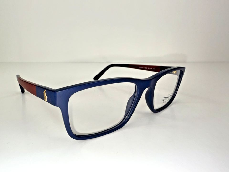 NEW Polo Ralph Lauren PH2212 5303 Matte Navy Blue Men's Eyeglasses 55 ...