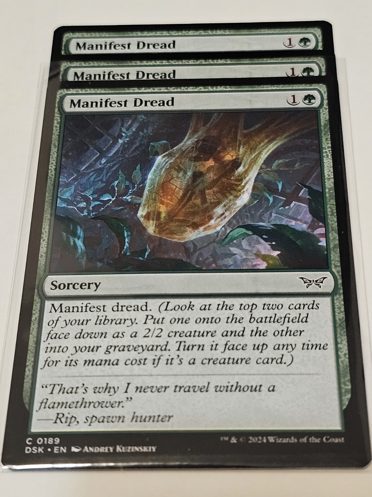 3 of Manifest Dread 0189, DSK MTG TCG | eBay