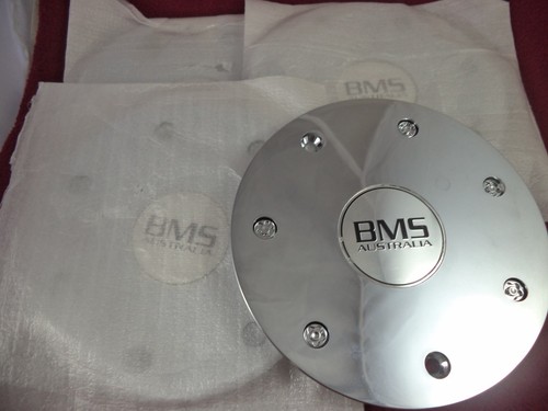 BMS Australia Wheels Chrome Custom Wheel Center Cap (SET OF 4) # C171 ...