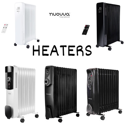 Oil Filled Radiator Free Standing - Electric Heater Energy Efficient ...