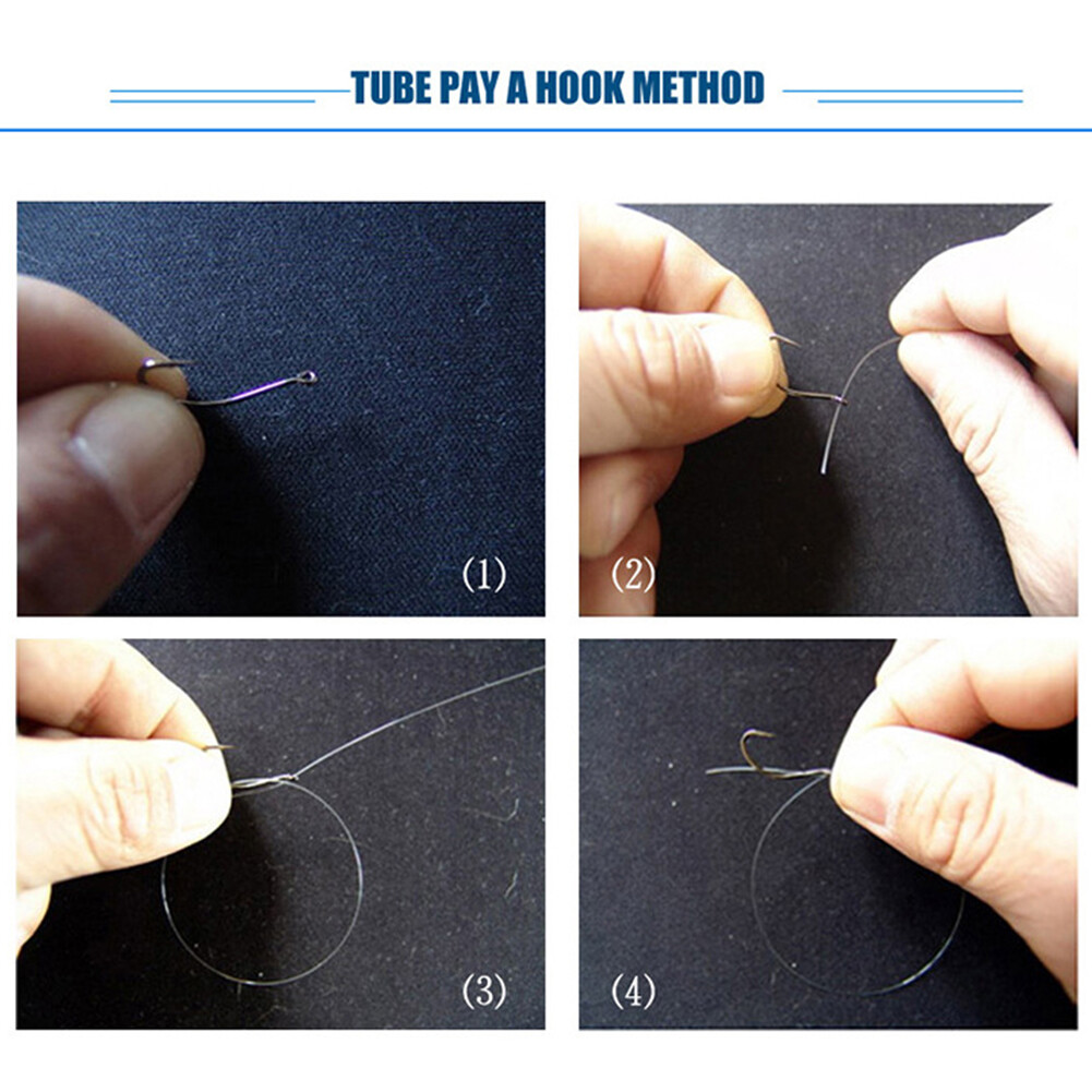 Mixed Sizes Fishing Hooks Set High Carbon Steel Sharp Barbed Hook ...