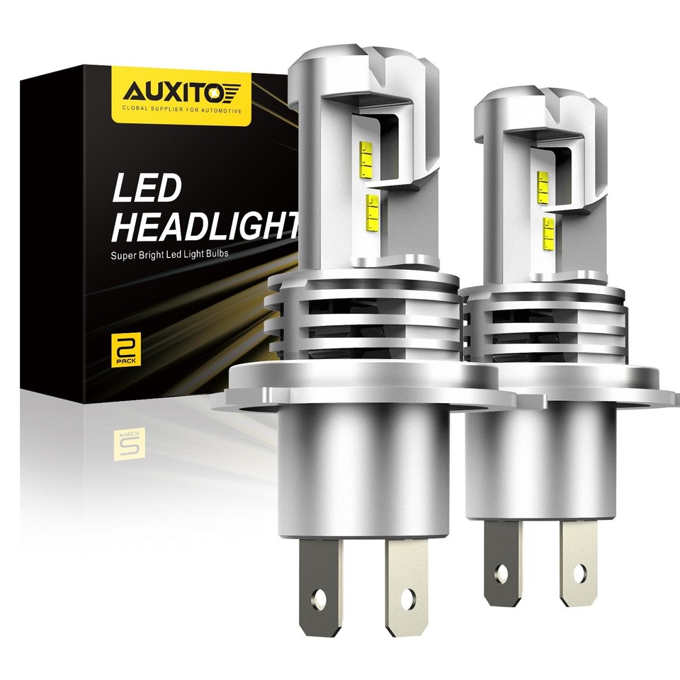 AUXITO H4 LED Halogen Headlight Bulb 6500K High Low Beam Ultra White ...