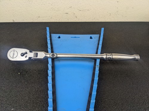 #bl361 Snap On Tools Locking Flex Head Ratchet 3/8" Drive FX80 USA | eBay