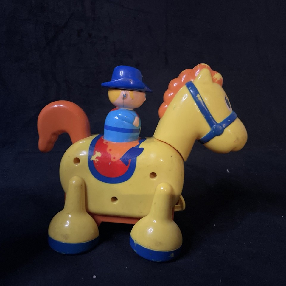 Vintage Rare HTF Tomy 2001 Clip Clop Pony Baby Einstein (Not Working ...